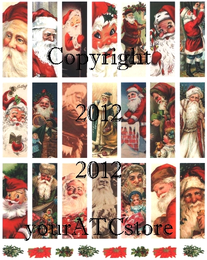Collage Sheets - Christmas - yourATCstore.com
